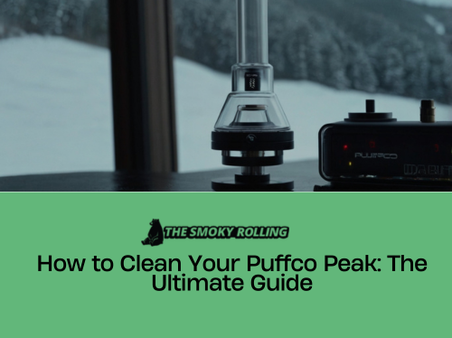 How to Clean Your Puffco Peak – The Smoky Rolling